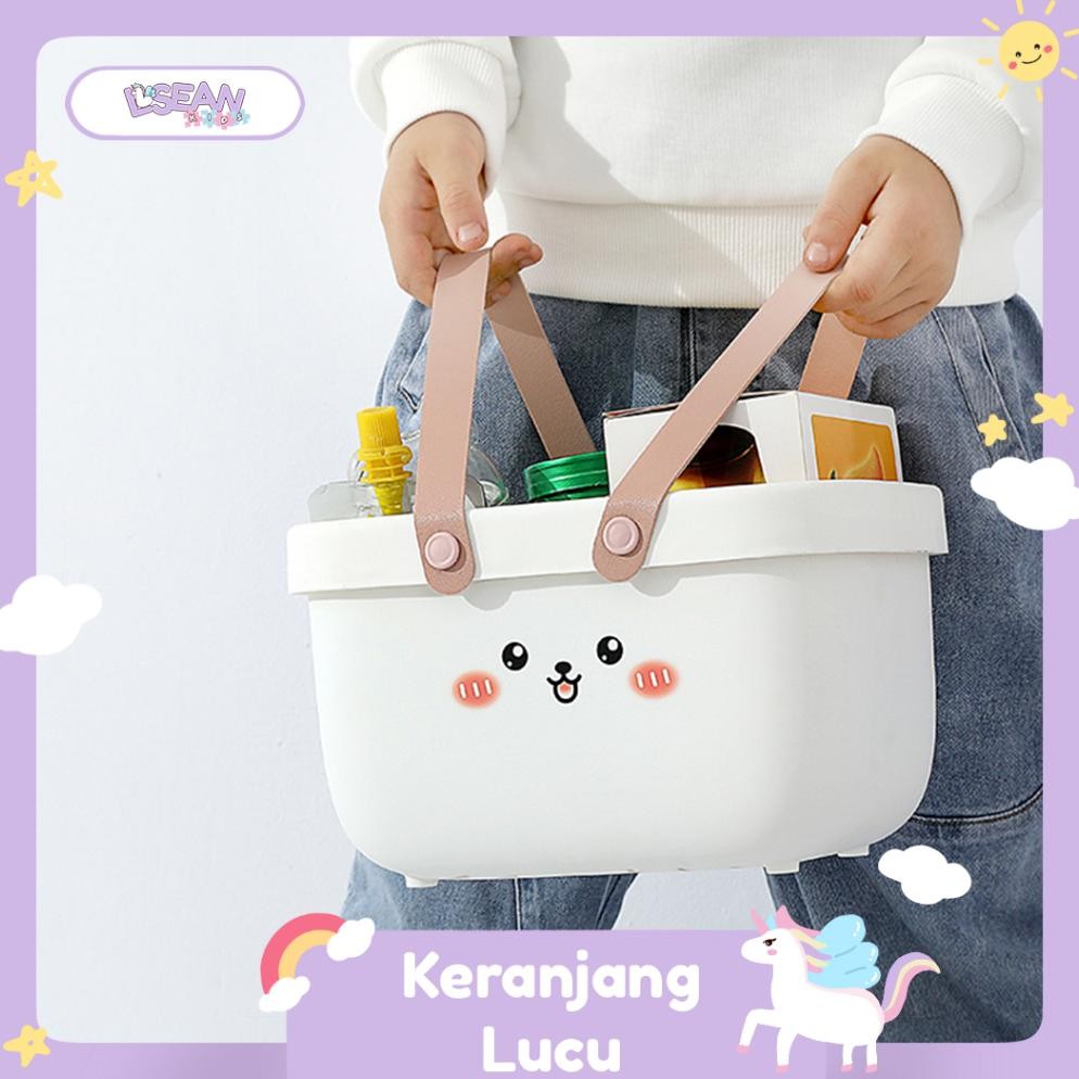 Jual Storage Basket Box Keranjang Multifungsi Peralatan Kamar Mandi ...