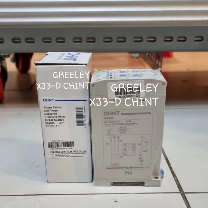Jual Phase Failure Relay Chint Xj3-D 3 Resistive 380-460V Genuine ...