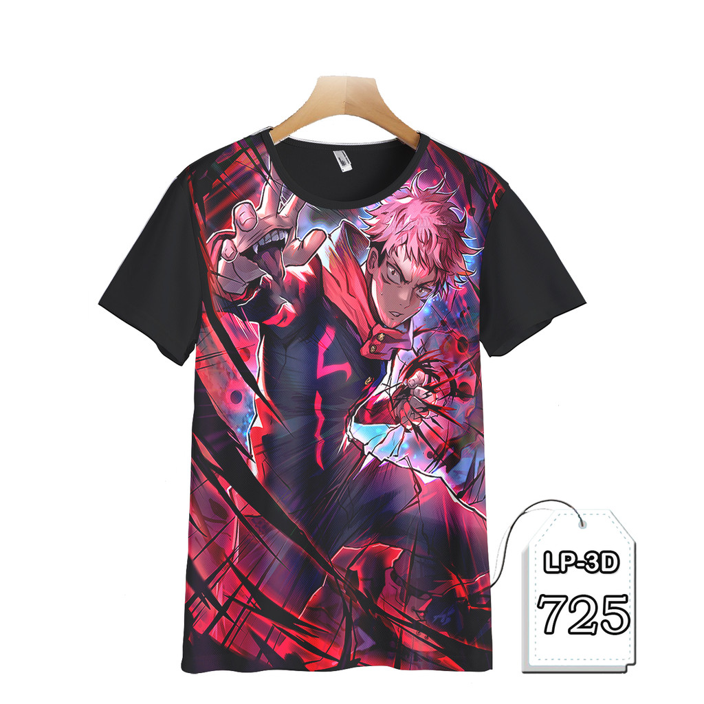 Jual Baju Jujutsu Kaisen Baju Anak dan Dewasa 3D Anime Series LP3D-725 ...