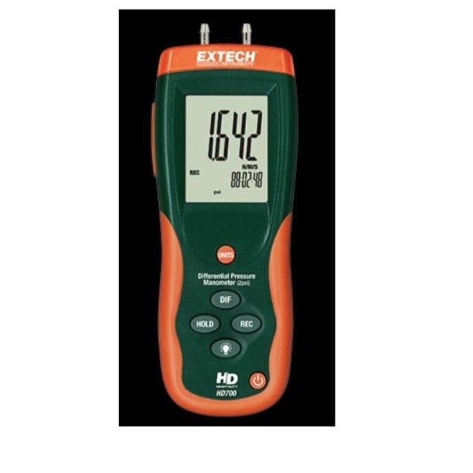 Jual HARGA PROMO - Extech HD700: Differentiantia Pressure Manometer ...