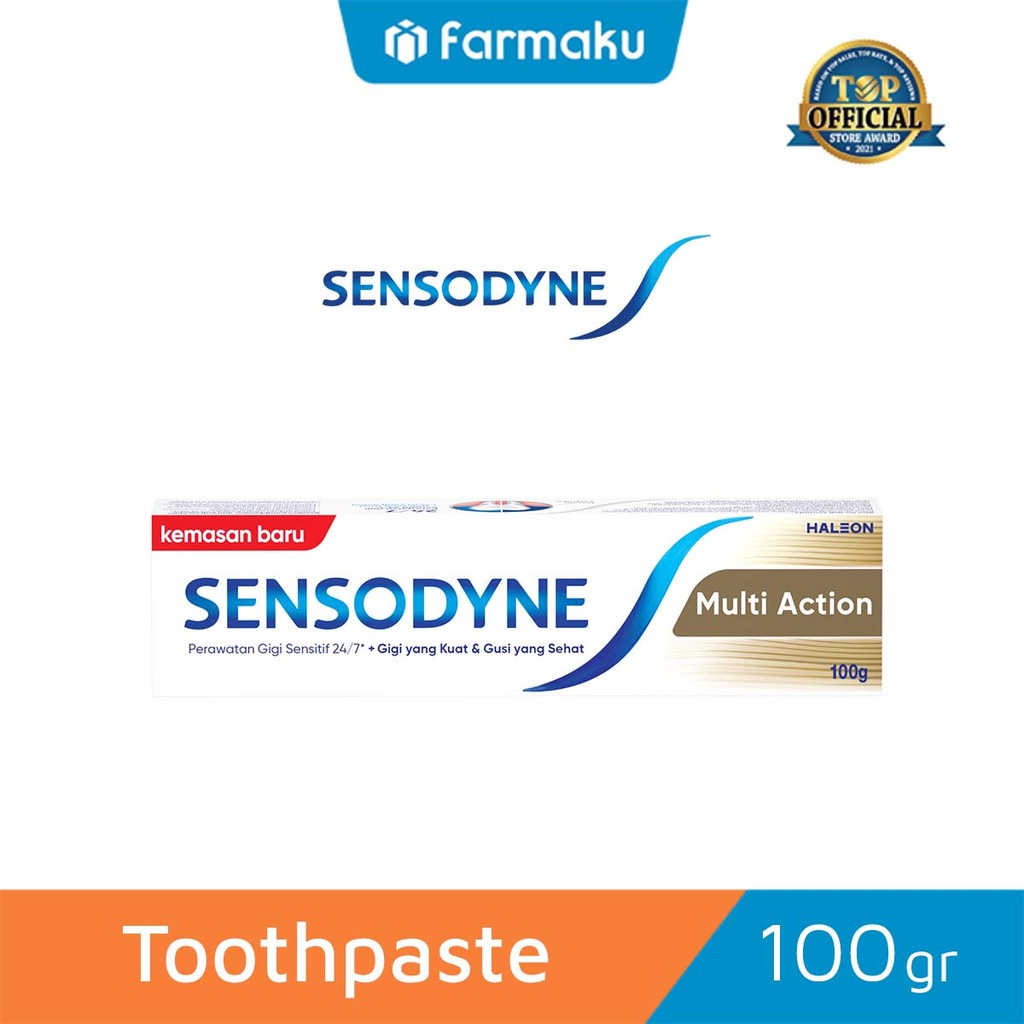 Jual Sensodyne Multi Action Toothpaste 100 g - (Variasi) | Shopee Indonesia
