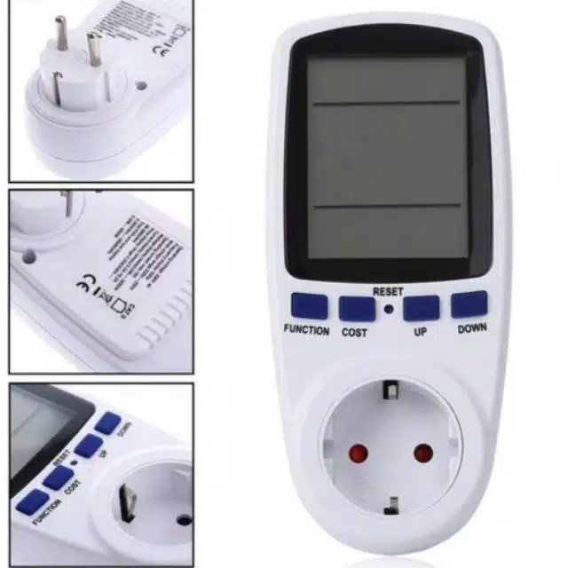 Jual Pengukur Listrik Kwh Digital Power Meter Volt Ampere Watt Me | Shopee Indonesia