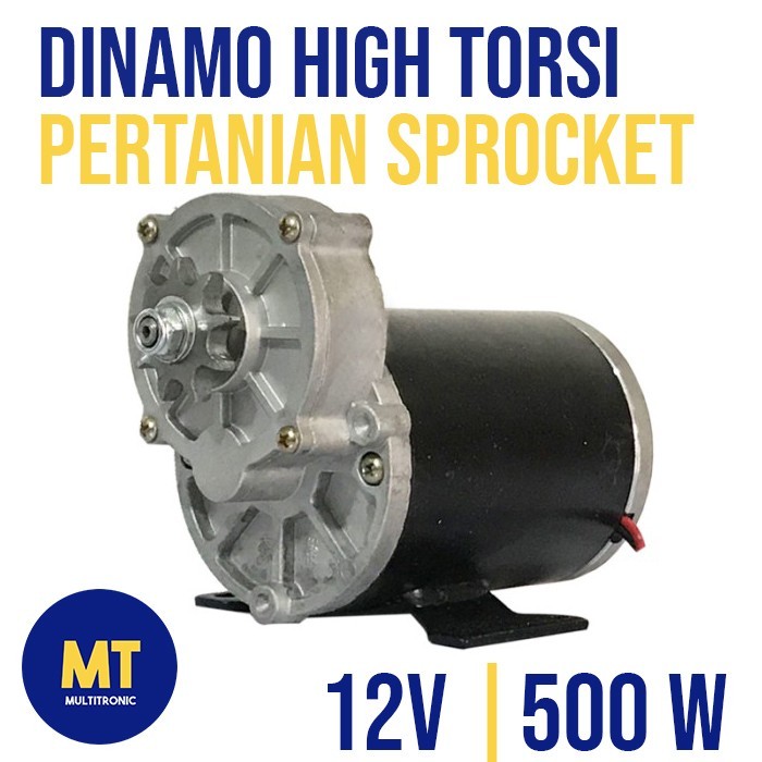 Jual Dinamo Motor Alat Pertanian High Torsi 200rpm 500W DC12V (7130) | Shopee Indonesia