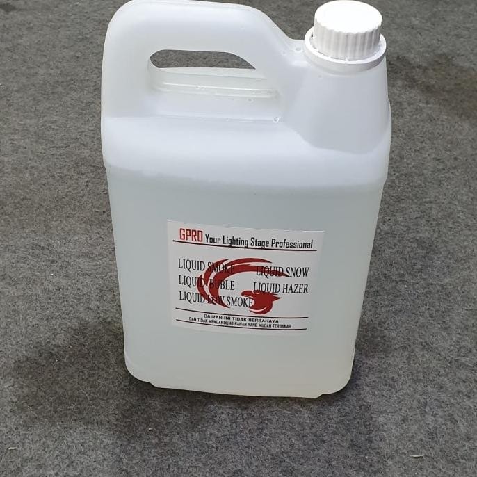 Jual Cairan Hazer Water Base Atau Cairan Mesin Kabut 5 Liter !! Ready ...