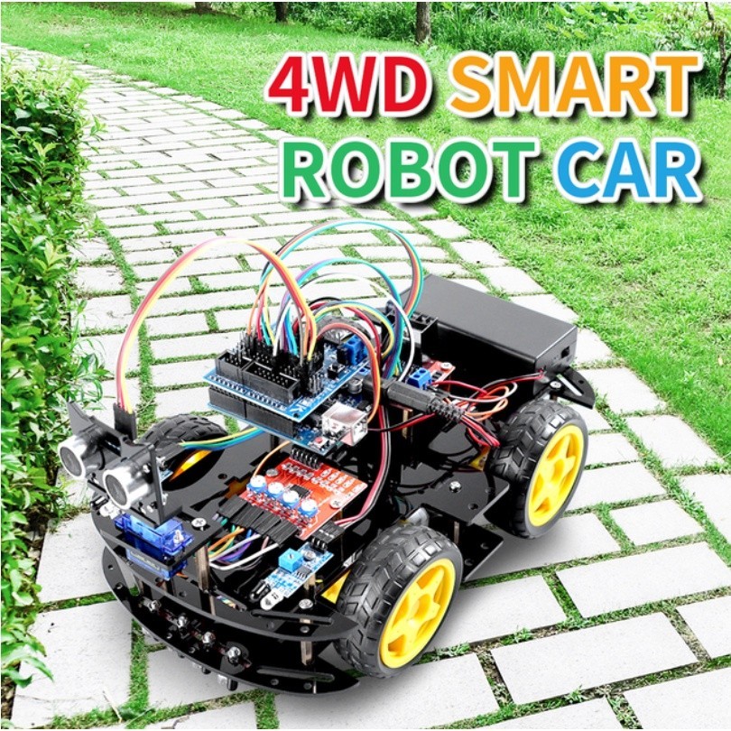 Jual [Stok Tersedia] TSCINBUNY Kit Mainan Mobil Robot Pintar Kelas DIY ...