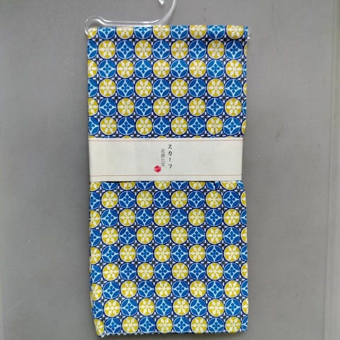 Jual daiso japanese scarf kain motif jepang 54 x 54 cm tenugui | Shopee ...