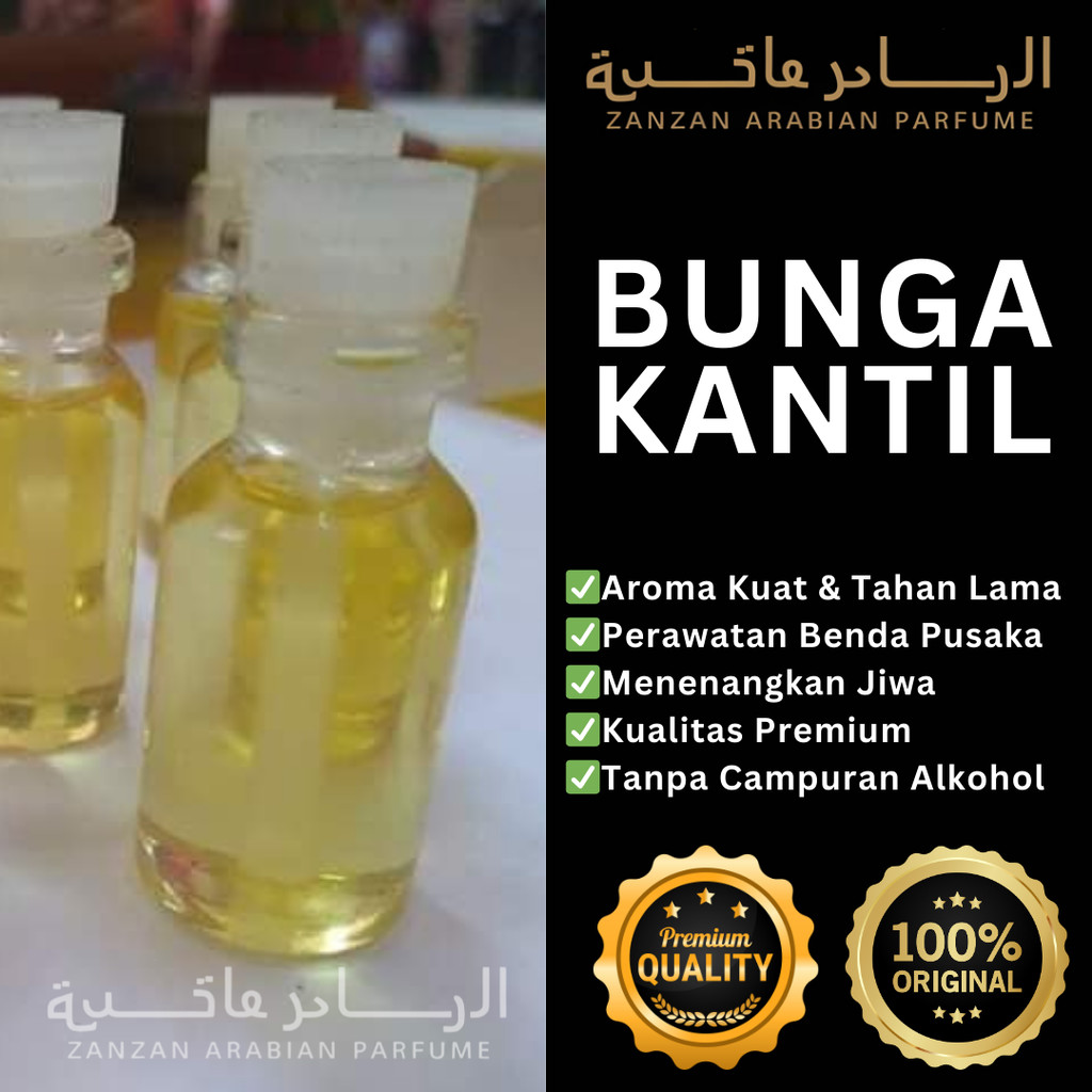 Jual Minyak Wangi Bunga Kantil 3ml | Parfum Alami Aroma Khas Jawa ...