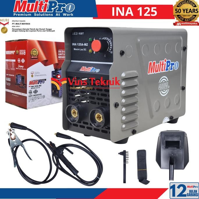 Jual MESIN TRAVO LAS LISTRIK INVERTER 450 WATT MULTIPRO SOLID 125 A-ST ORIGINAL DAN TERPERCAYA ...
