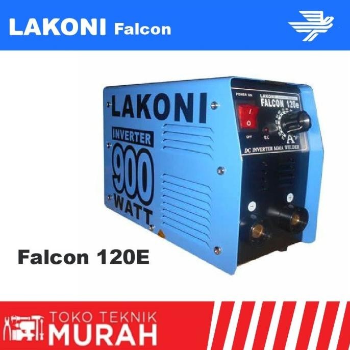 Jual MESIN LAS TRAFO LISTRIK INVERTER 900 WATT FALCON LAKONI 120E / 120 E ORIGINAL DAN ...