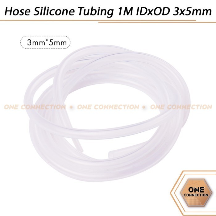 Jual Peristaltic Dosing Pump Flexible Hose Silicone Tubing 1M IDxOD ...