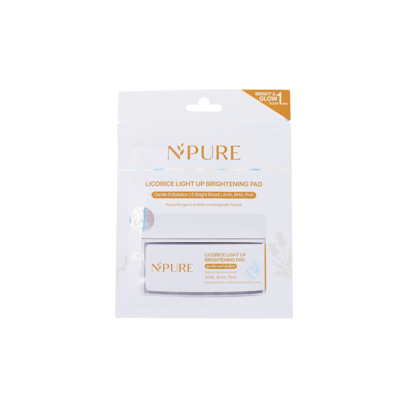 Jual NPURE Acne Clear Pad Cica Sachet ZipLock isi 5+2 isi 7 pcs ...
