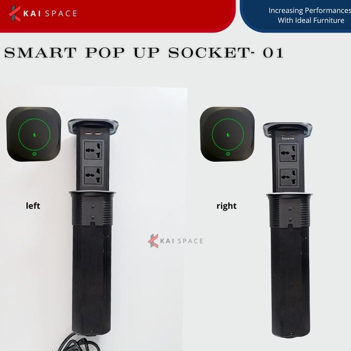 Jual Tersedia! Stop Kontak Meja Pull Pop Up Smart Kitchen Pop Up Socket ...