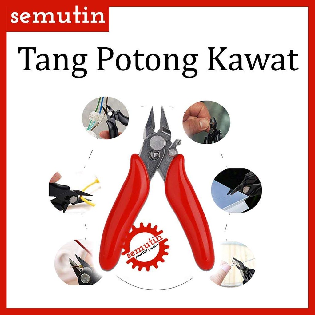 Jual Tang Potong 3.5Inch AH83 SM / Kawat Mini Wire Cutter Gunting ...