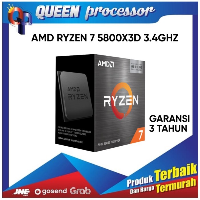 Jual Jual Processor Amd Ryzen 7 5800X3D 3.4Ghz Box 5800X 3D | Shopee Indonesia