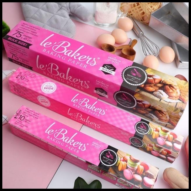 Jual Le Bakers Extra Wide Baking Paper 30Cm X 10M / Kertas Panggang Kue ...