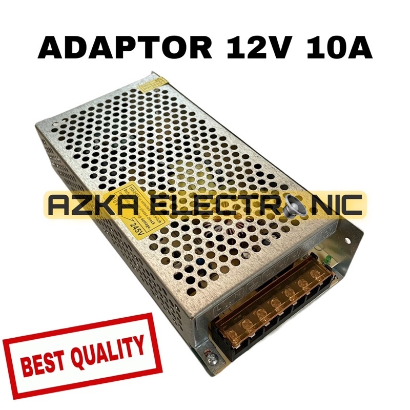Jual ADAPTOR POWER SUPPLY 12V 10A SWITCHING | Shopee Indonesia