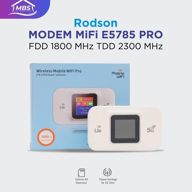 Jual Modem Mifi E5785 Wifi 4G /5G LTE Unlock All Operator Bisa SMS ...