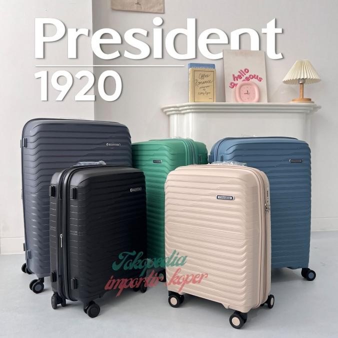 Jual Koper President Original 1918 Series 20 24 28 Inch TSA Lock ...