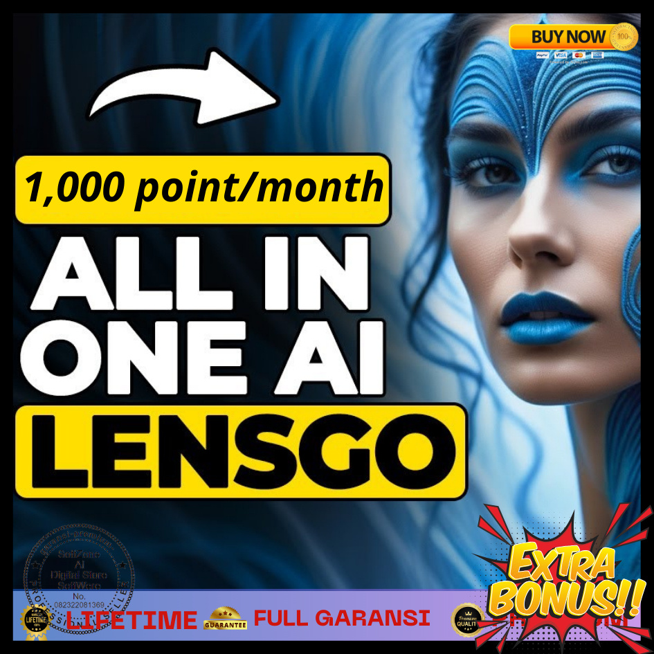 Jual LENS GO AI = SOLUSI CERDAS UNTUK VIDIO STUDIO KREATOR ANDA DENGAN ...