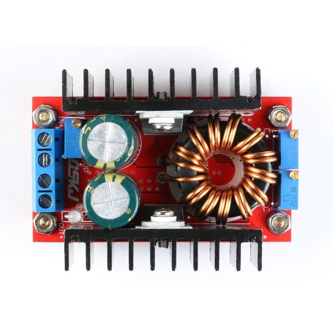 Jual AUTO BUCK BOOST 12A 10-35V TO 1-35V AUTOMATIC STEP UP DOWN MODULE ...