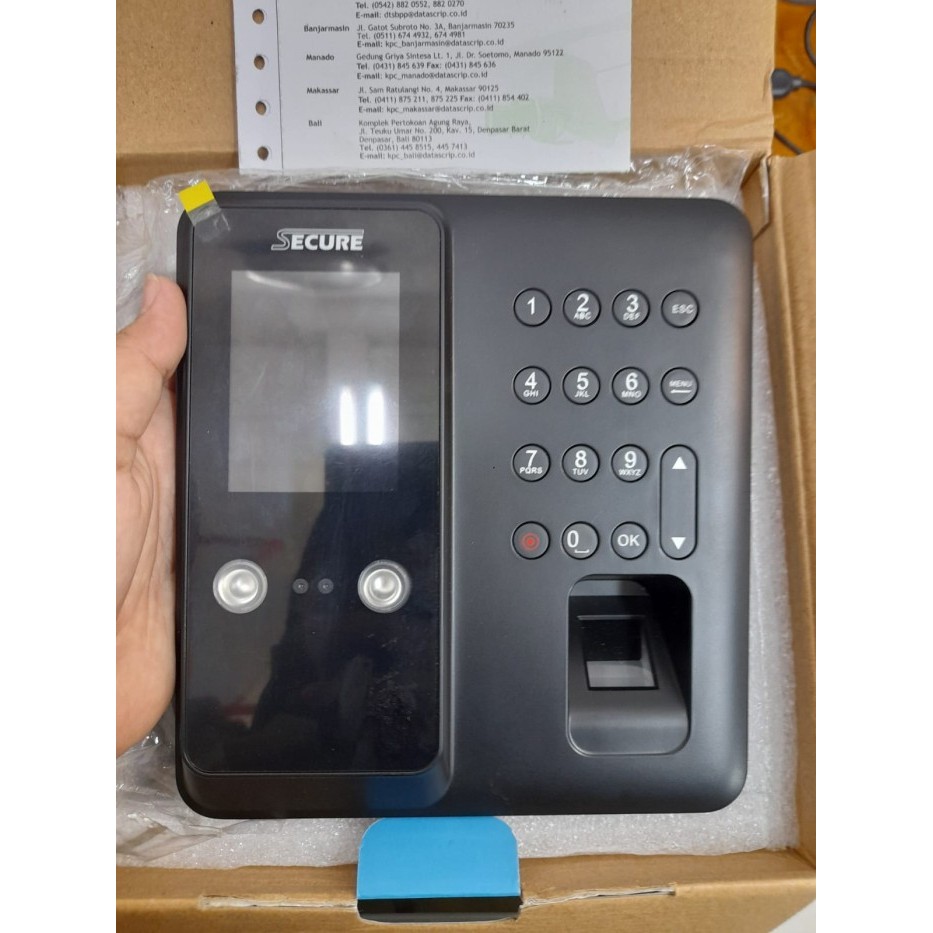 Jual Mesin Absen Wajah Secure Eazy Face | Shopee Indonesia