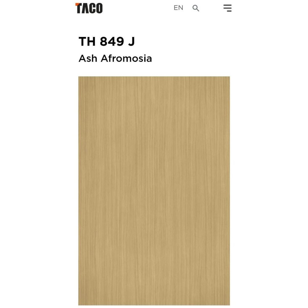 Jual Taco Hpl Woodgrain Th 849 J Ash Afromosia | Shopee Indonesia