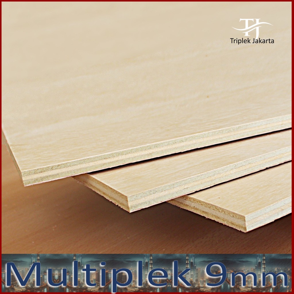 Jual Multiplek 9 mm 80x60 cm | Triplek 9mm 60x80 cm | Palem Grade A ...
