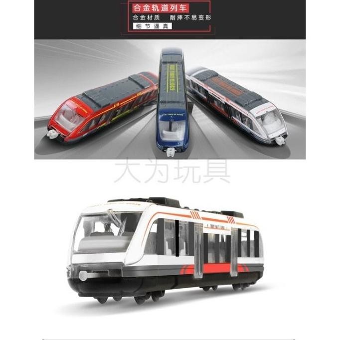 Jual TWH MAINAN KERETA API TRAIN MRT LRT KERETA CEPAT MINIATUR DIECAST TA | Shopee Indonesia
