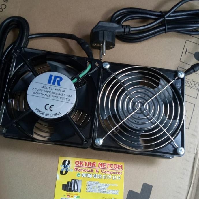 Jual SINGLE FAN INDORACK WALLMOUNT KIPAS RACK SERVER ORIGINAL DAN ...