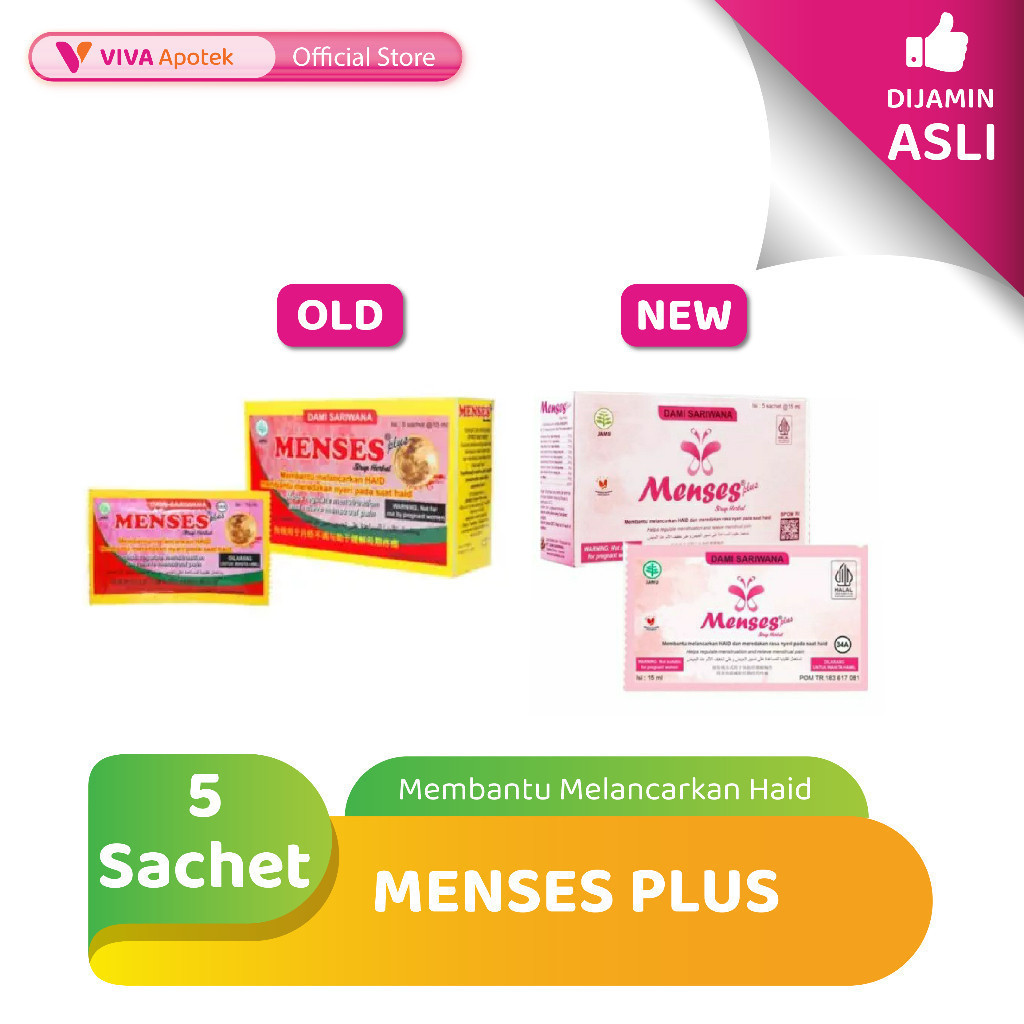Jual Menses Plus untuk Membantu Melancarkan Haid (5 Sachet) | Shopee ...