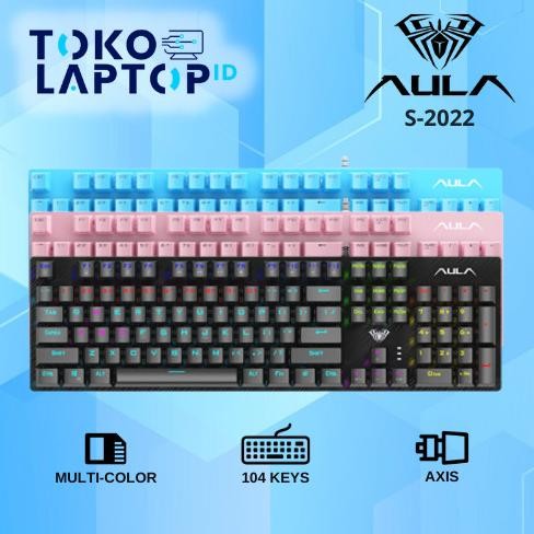 Jual Aula S-2022 / S2022 Mechanical Gaming Wired Keyboard | Shopee ...