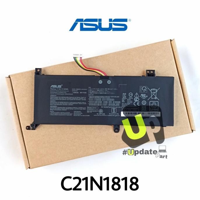Jual Battery Asus VivoBook A412 A412D C21N1818 B21N1818-2 2ICP6/60/80 A412F | Shopee Indonesia