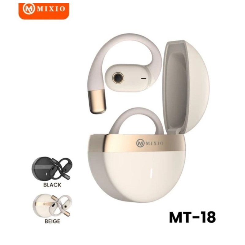 Jual MIXIO MT-18 Sport TWS Open-Ear TWS Wirelles Earbuds Open Wearable ...
