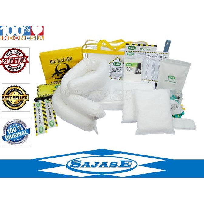 Jual Ready Stock! Oil Spill Kit 45 Liter Oil Spill Kit 45L Kemasan Soft Bag Harga Murah | Shopee ...