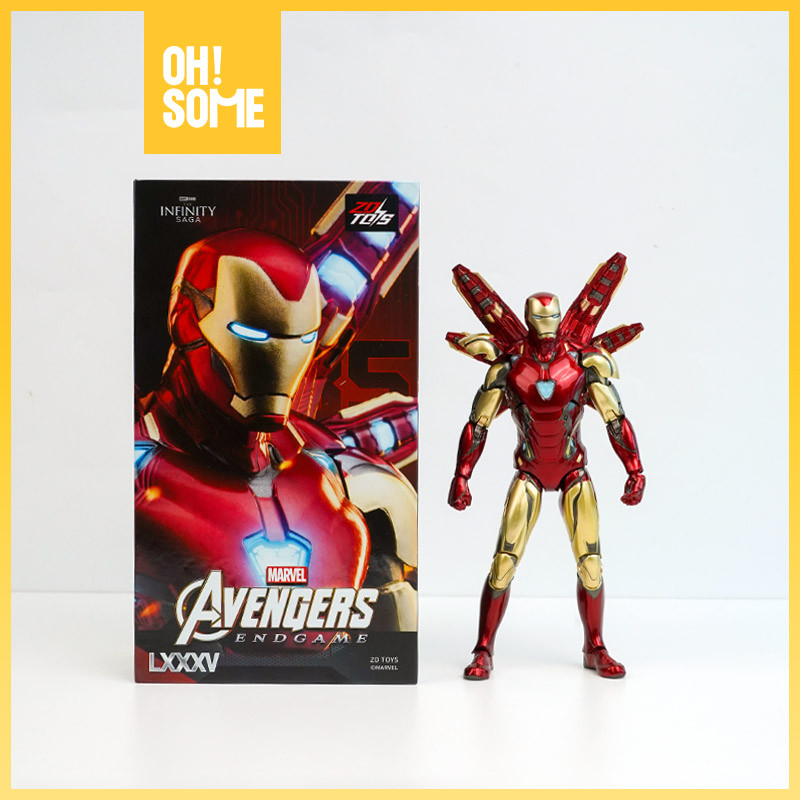 Jual OHSOME ZD Toys Marvel Iron Man Mark 85 Action Figure Patung ...