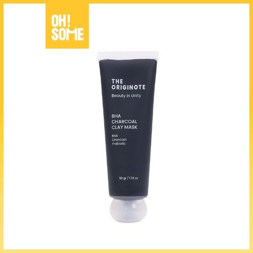 Jual OHSOME - THE ORIGINOTE BHA Charcoal Clay Mask 50g Masker Wajah Mud ...
