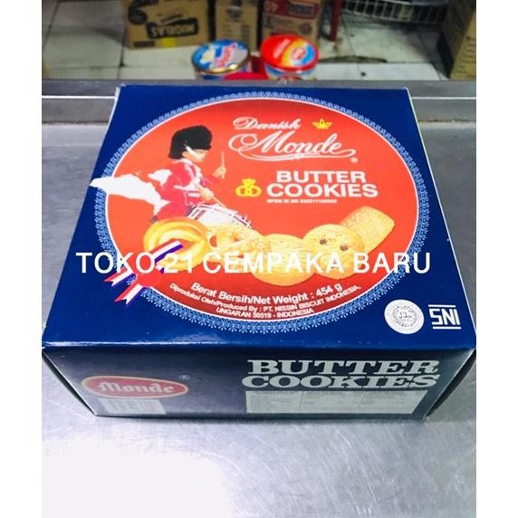 Jual Monde Butter Cookies Kaleng 454 Gram | Biskuit Monde Kaleng 454G ...