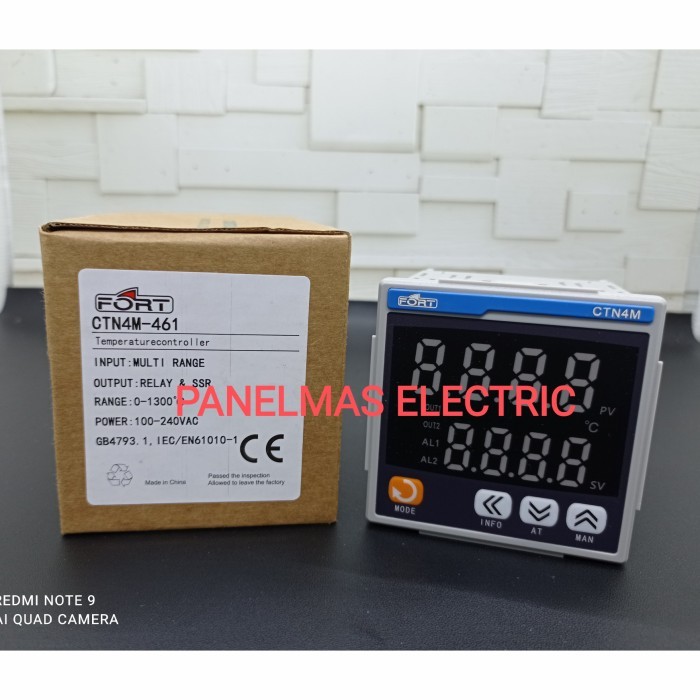 Jual Termurah Temperature Control Digital Ctn4M 72X72 Fort Temperatur ...