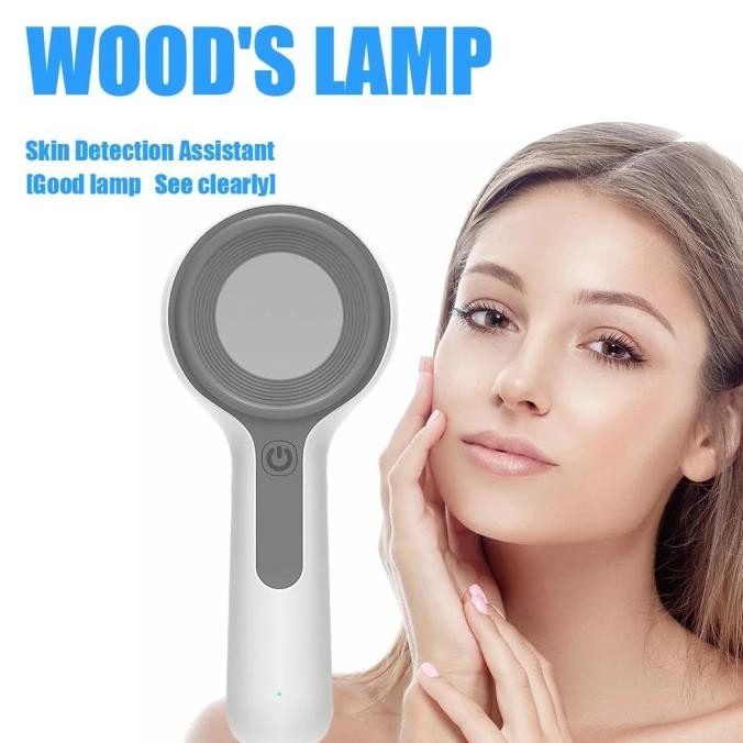 Jual Uv Wood Lamp Skin Tester Medical Wood's Lamp Dermoscopy Skin Anal ...