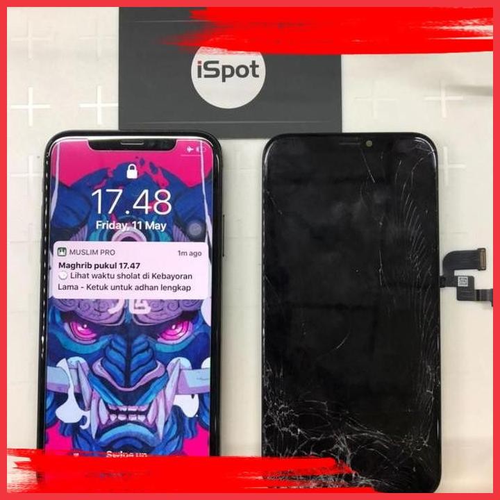 Jual (ISPO) LCD IPHONE X ORIGINAL 100% OLED SCREEN BERIKUT PEMASANGAN ...