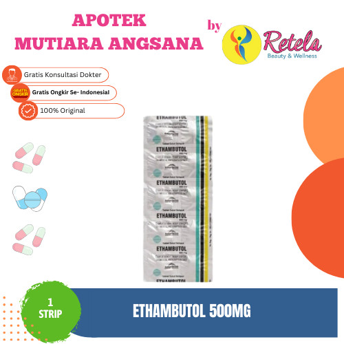 Jual ETHAMBUTOL 500MG STRIP | Shopee Indonesia