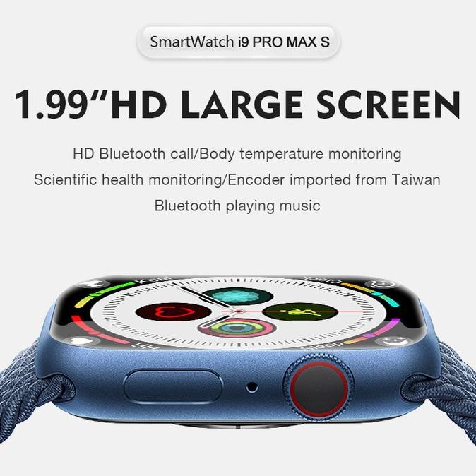 Jual Smart Watch Series 9 Support IOS & Android Bluetooth Smartwatch ...