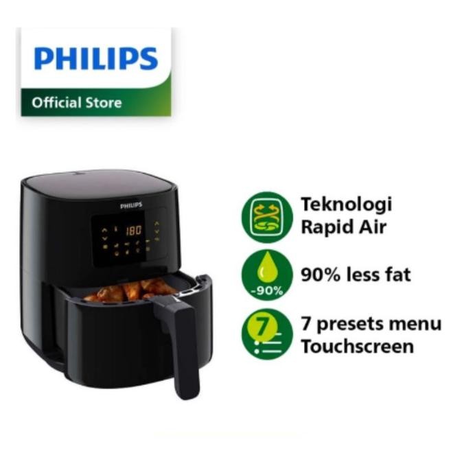 Jual PHILIPS HD9252 AIR FRYER DIGITAL SPECTRE HD9252/90/50/20 [1400W] 2410T | Shopee Indonesia
