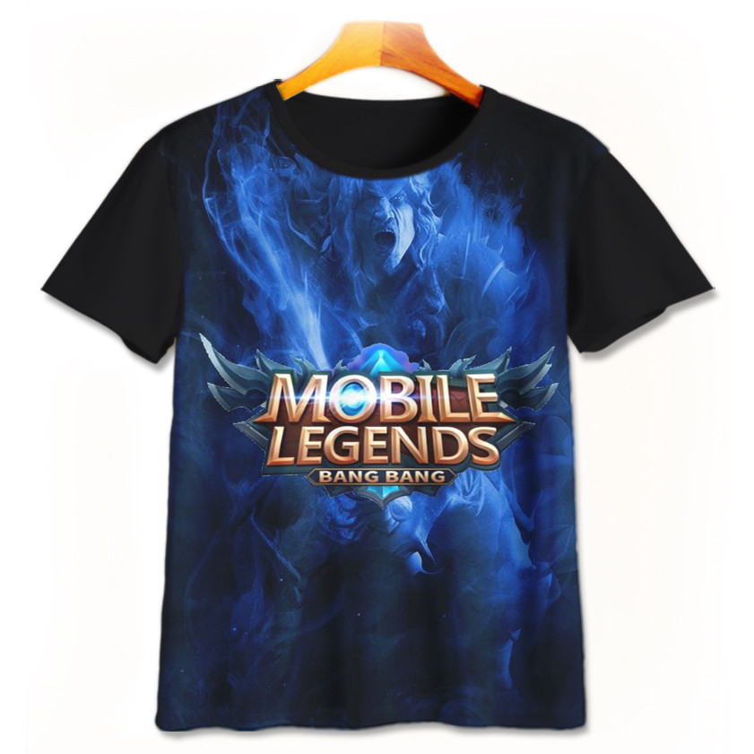 Jual Baju Kaos Anak Game - Kaos Game 3D Lucu - Kaos Printing Game Mobile Legeds Legends ML-9 ...