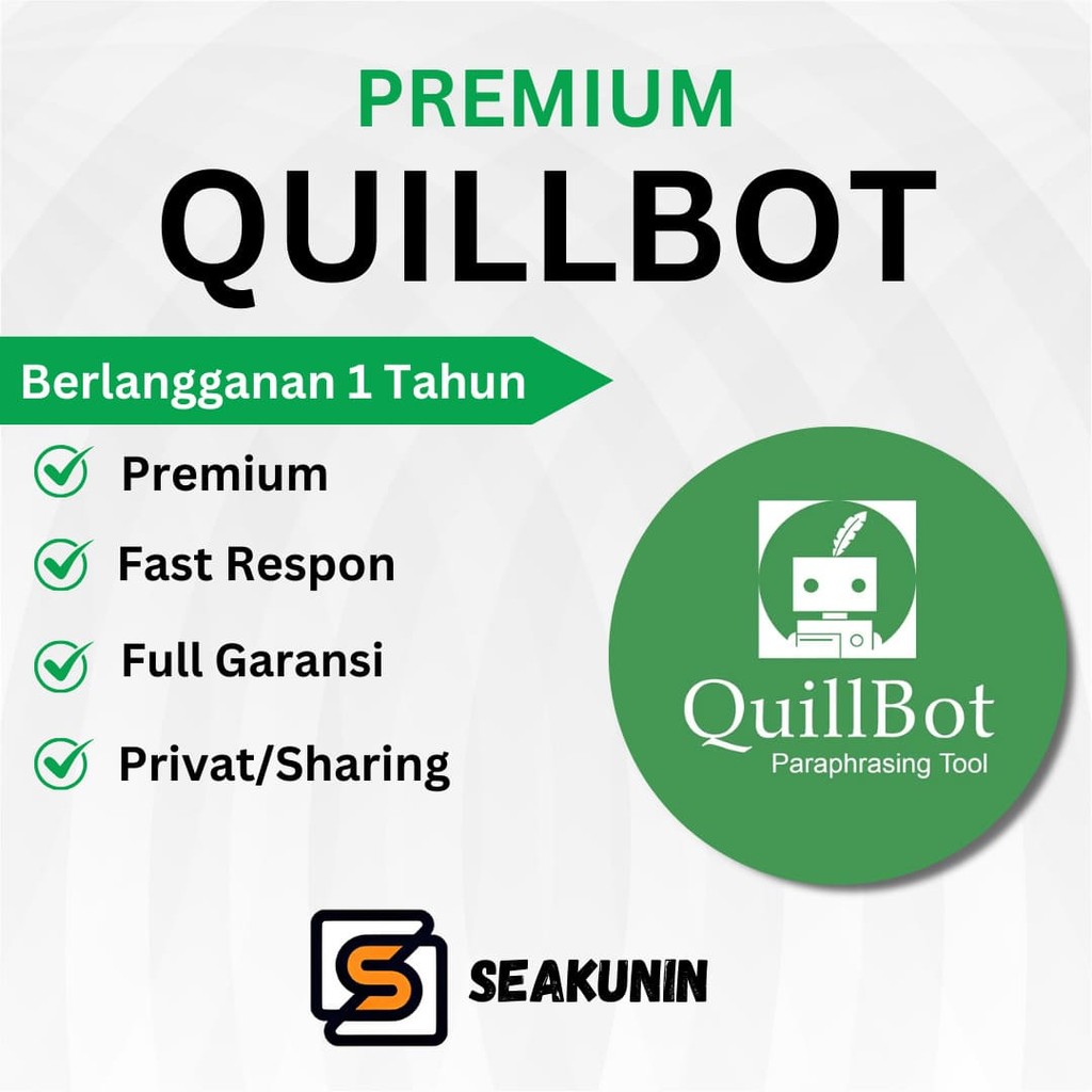 Jual Quillbot Premium 1 Tahun Original (Akun Milik Sendiri) | Shopee ...