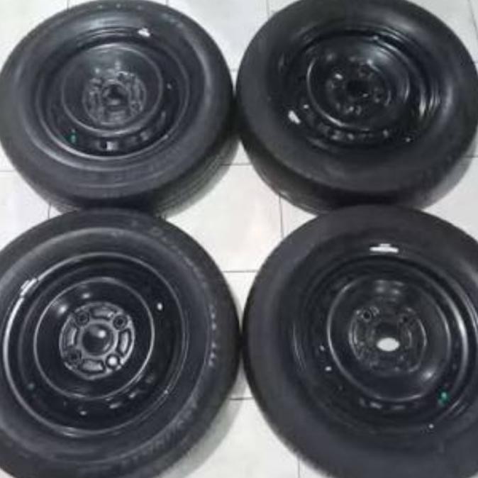 Jual VELG MOBIL SEREP VELG KALENG RING 14 PCD 100 + BAN 165/65 HARGA ...