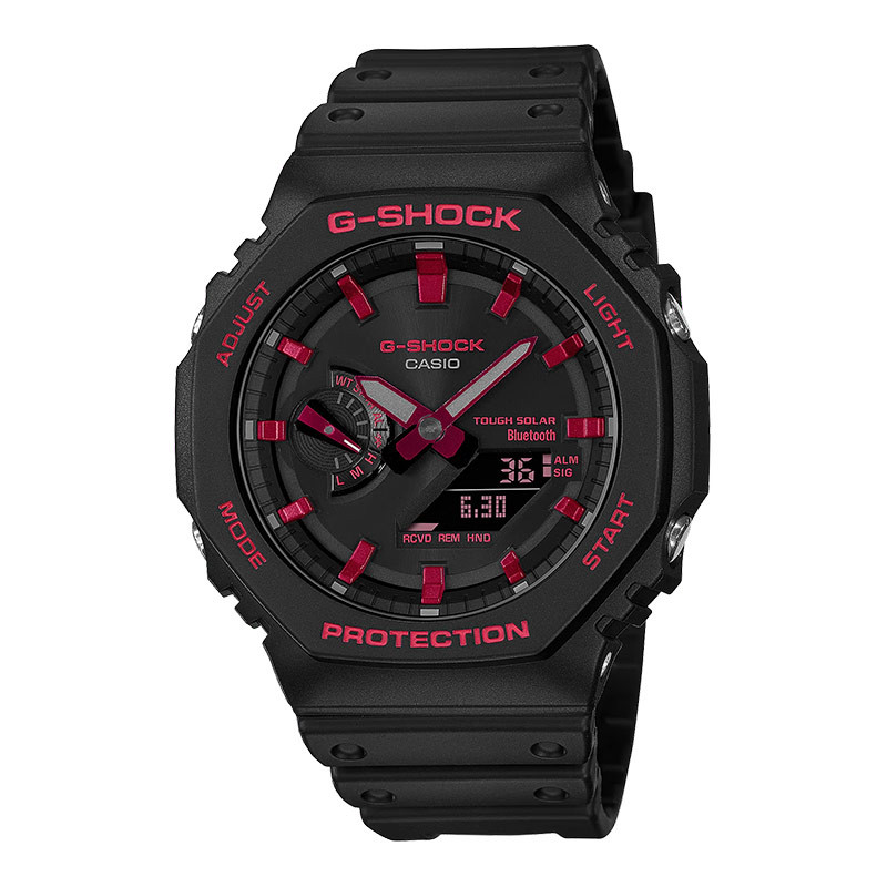 Jual Casio G-Shock GA-B2100BNR-1ADR CasiOak Ignite Red Digital Analog ...