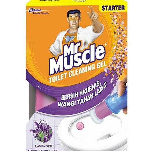 Jual Mr Muscle Toilet Cleaning Gel Starter + Refill | Shopee Indonesia