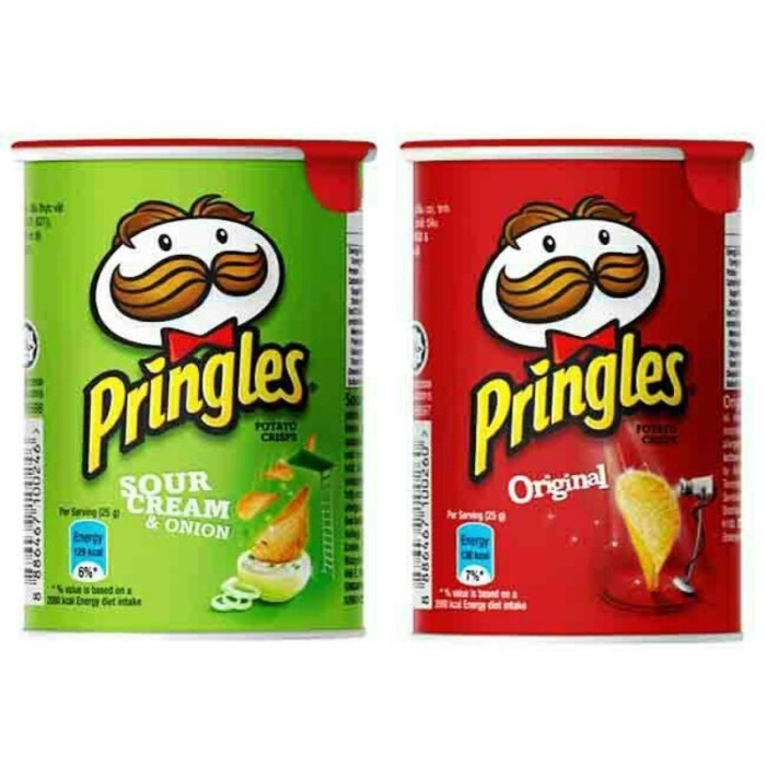 Jual Pring - Pringles Potato Chips Mini Original - Snack Keripik ...