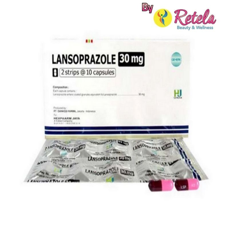 Jual LANSOPRAZOLE 30 MG 1 STRIP 10 TABLET (Gen-Hexparm) | Shopee Indonesia